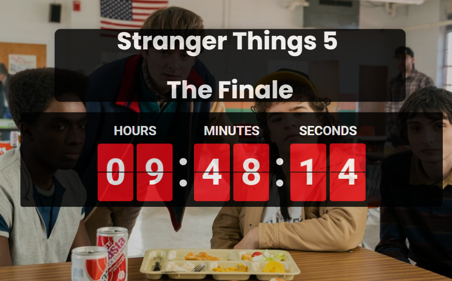 Live Countdown to Stranger Things Season 5 Finale - Stranger Things Hub